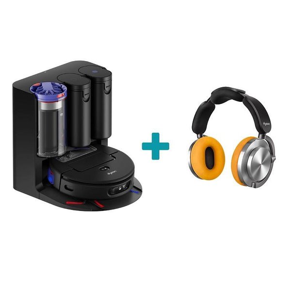 Пакет Прахосмукачка робот Dyson Spot+Scrub Ai +Слушалки Dyson Ontrac ...
